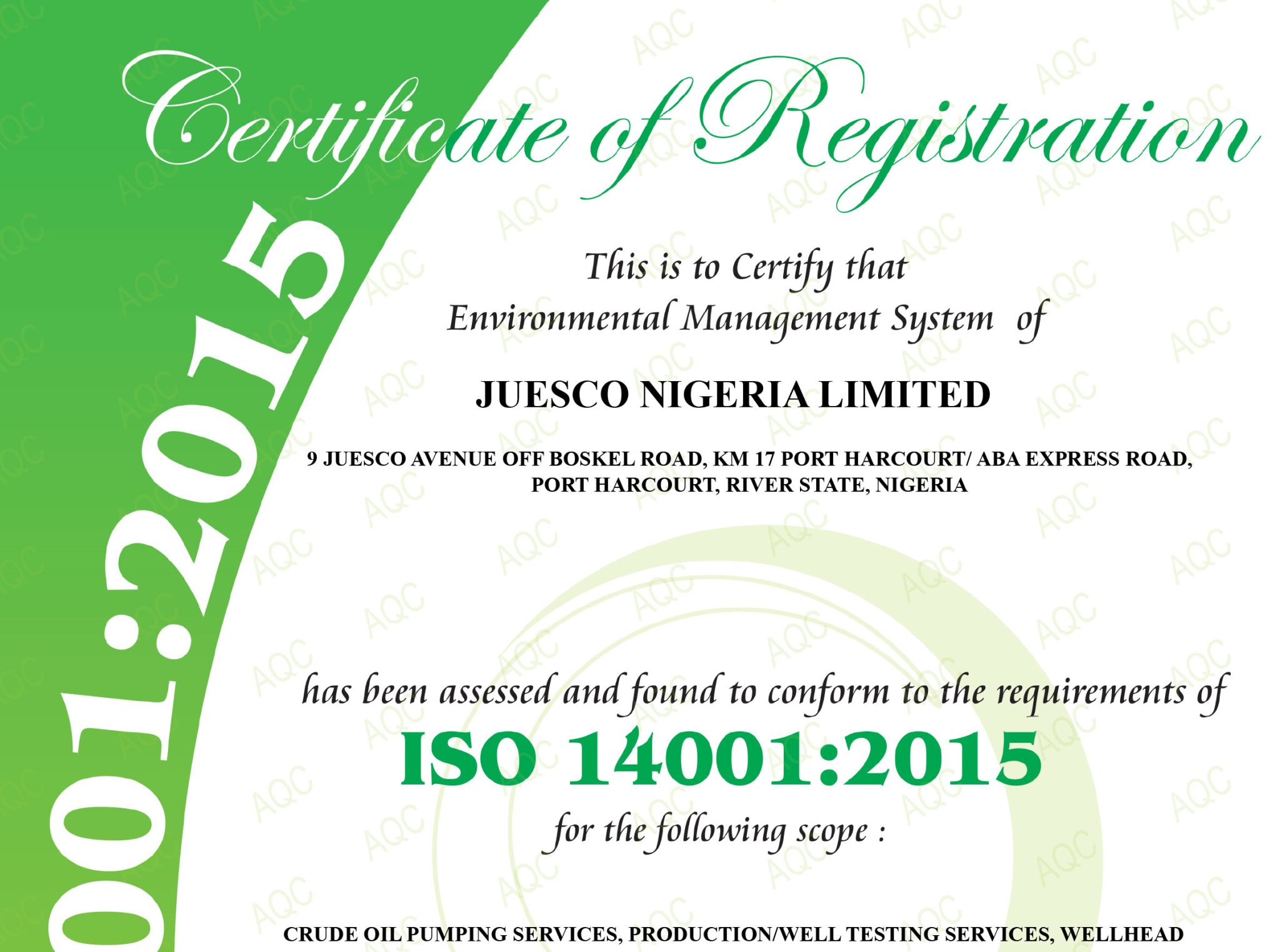 Home - Juesco Nigeria Limited